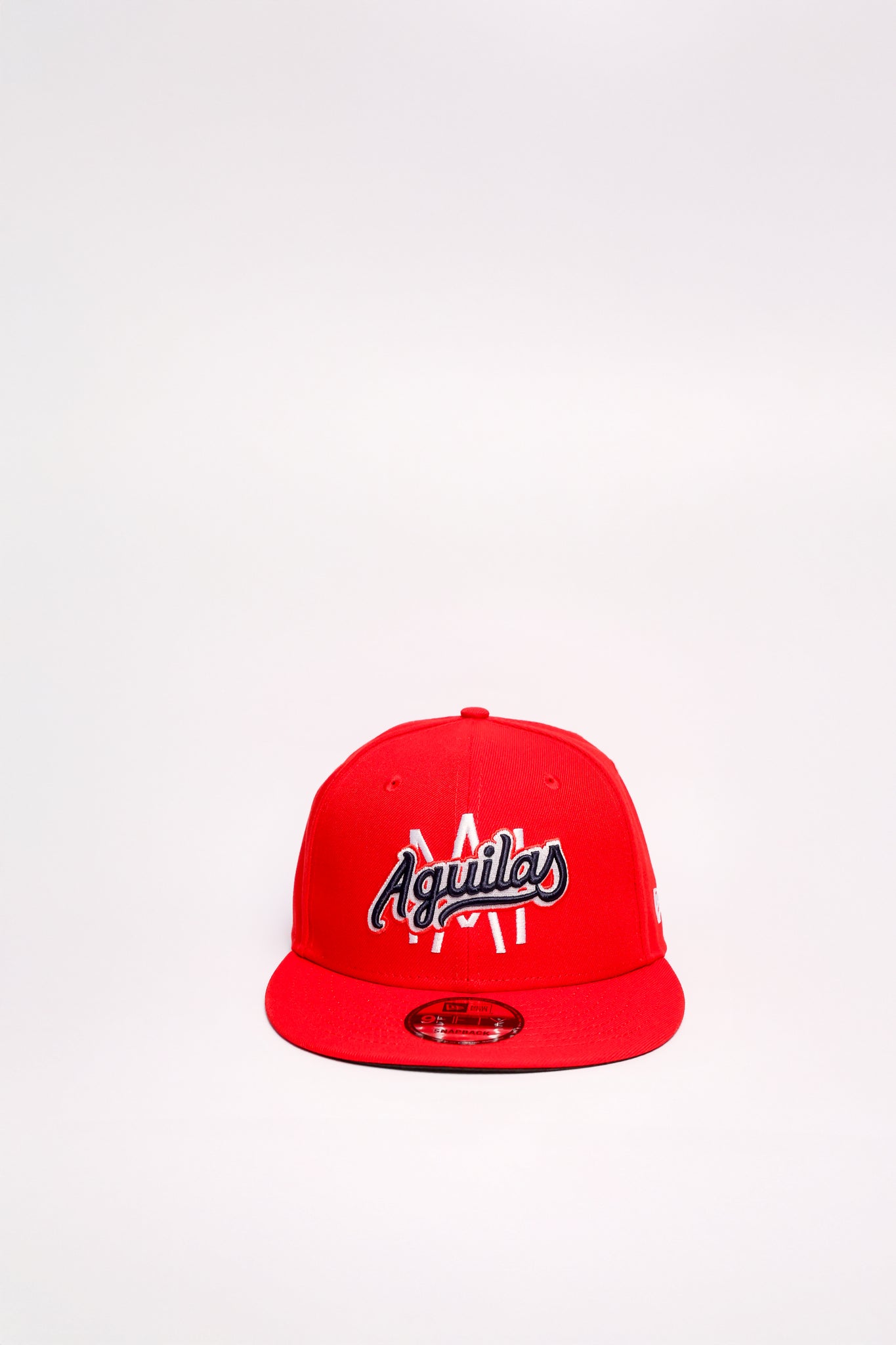 Gorra New Era 9/50 Águilas de Mexicali Doble Logo Aguilas AM Rojo 2025 ...